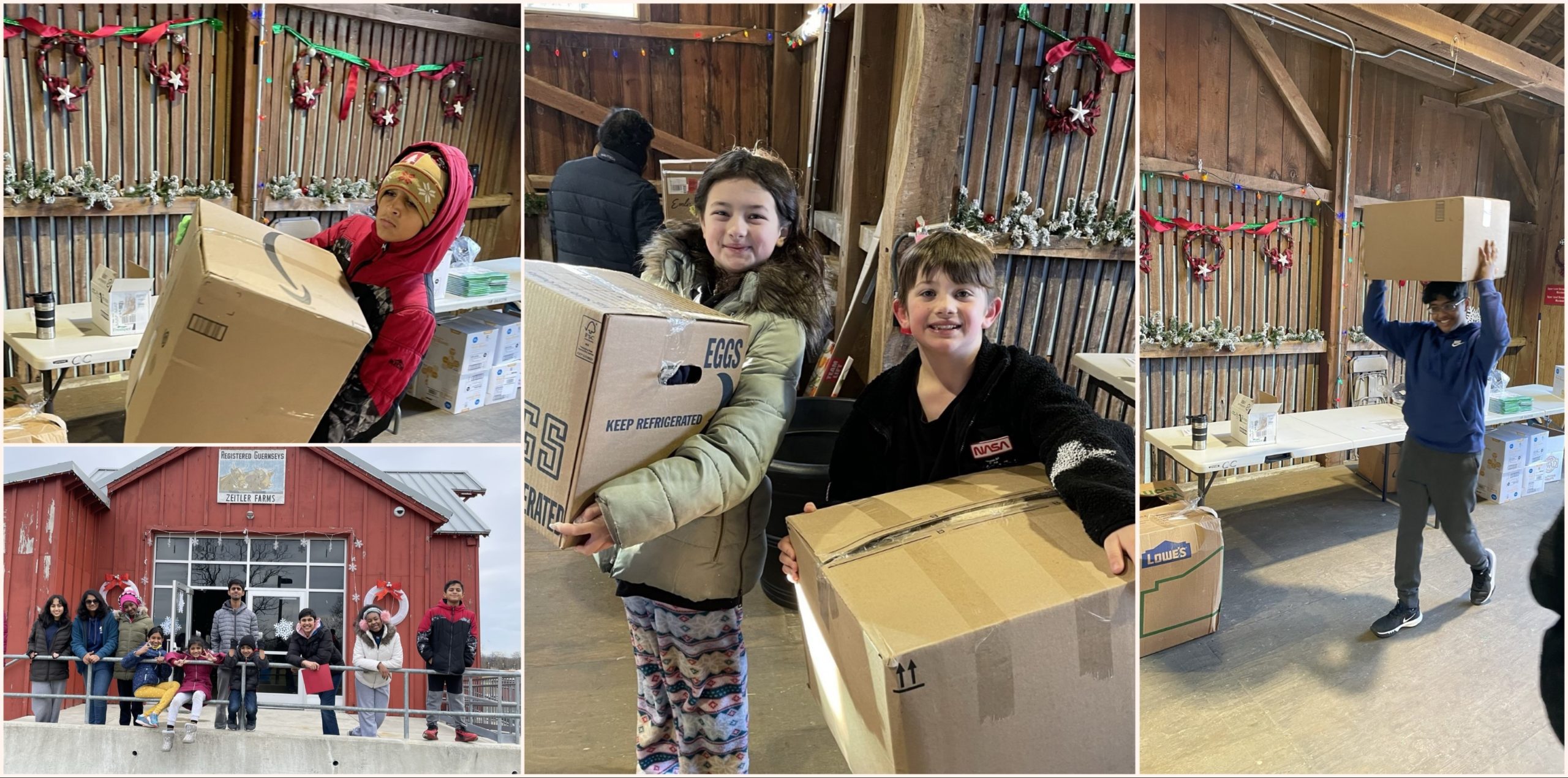 Amazing Youth Volunteers get going at 6 am on a Saturday | Charity Crossing